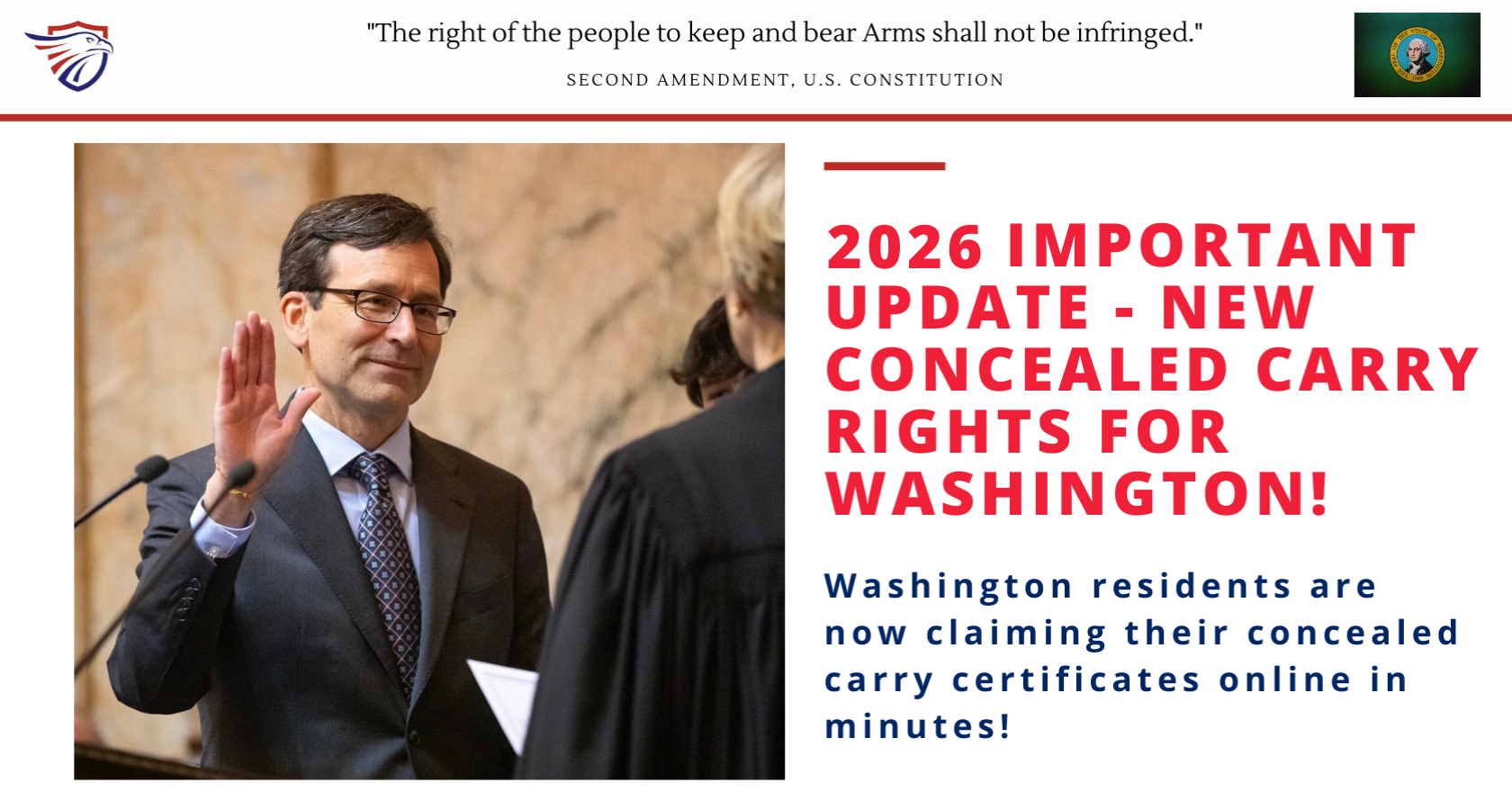 WASHINGTON CONCEALED – Get The Permit Online